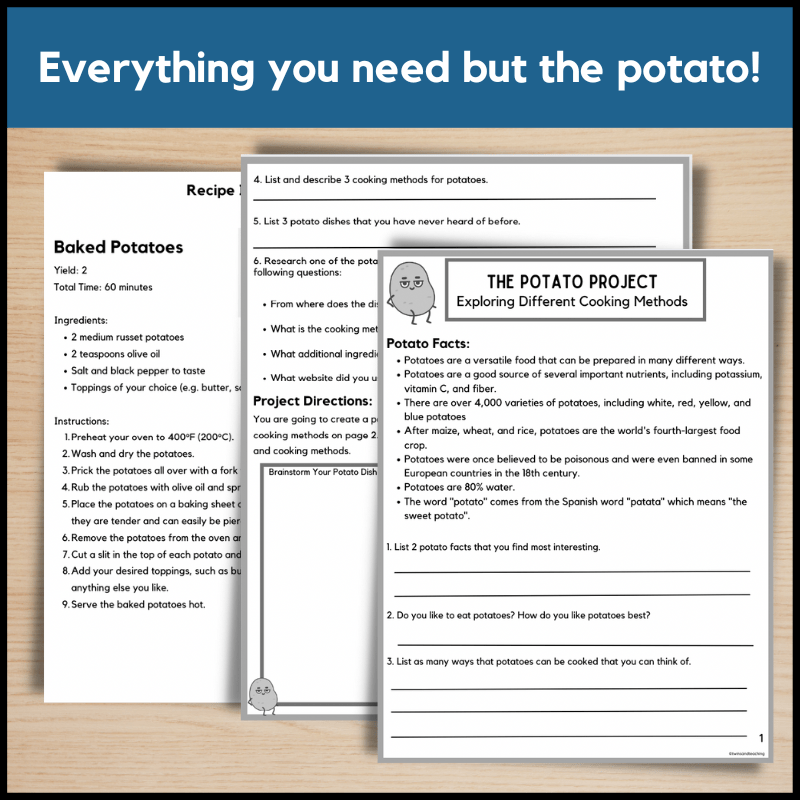 Cooking Methods Lesson Plan For Family Consumer Science And Culinary